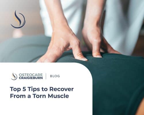 Torn Muscle Treatment - The Top 5 Tips for a Speedy Recovery